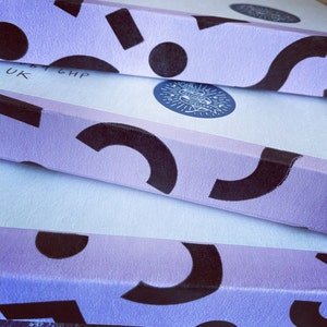 Paper Tape Mauve Tape and Black Shapes, Packaging Tape, Paper, Parcel ...