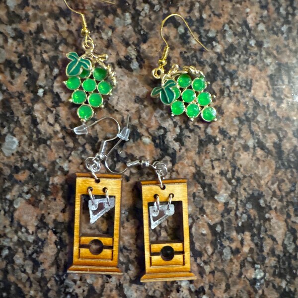 Goat Earrings: Laser Cut Acrylic Goats, Baby Goats, Kids, Farm, Animals ...