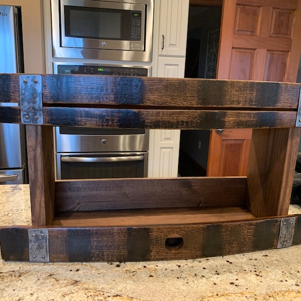 Bourbon Barrel Stave Bar - Etsy