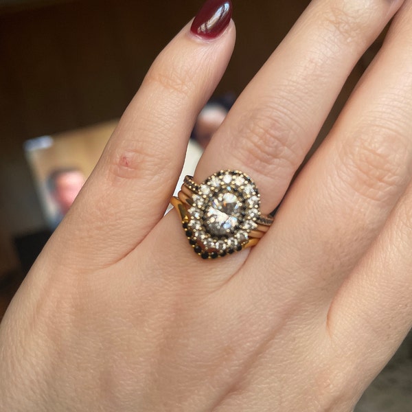 Oval Engagement Ring. Rose Gold Wedding Rings. High Quality Wedding ...