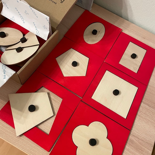 Wooden Flower Morphology Puzzle | Sunflower Morphology | English or ...