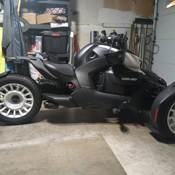 RYKER SET of 2 INNER Spiral Wheel Caps for Can-am Ryker - Etsy