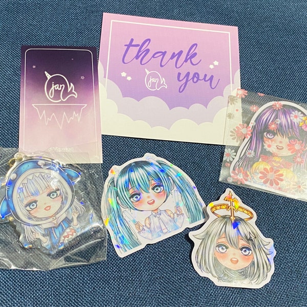 NEEDY STREAMER OVERLOAD - 3" Kangel & Ame-chan Charm - Etsy