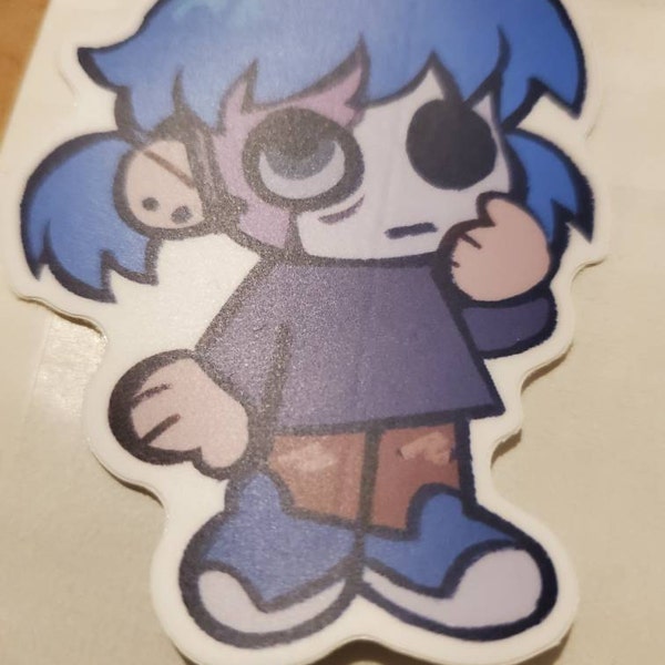 Sally Face Vinyl Sticker Matte 2.75" - Etsy