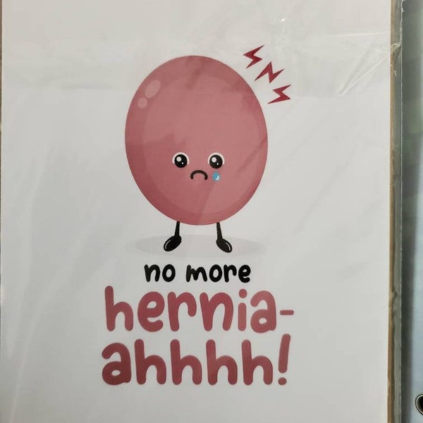 Funny & Cheeky Handmade Back Surgery Greetings Card for Get Well Soon ...