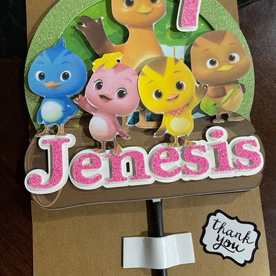 Custom Character Cake Topper, Birthday Cake, Party, Happy Birthday ...