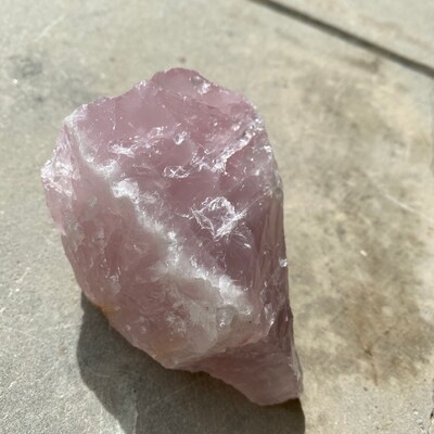 Raw Rose Quartz Deep Pink Calming Rose Quartz Energy - Etsy