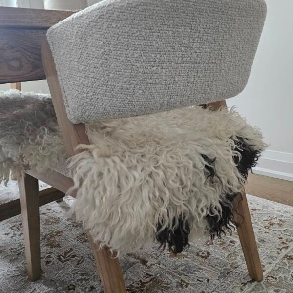 Natural Sheepskin Tanned Handmade Sheepskin.curly Sheepskin.genuine ...