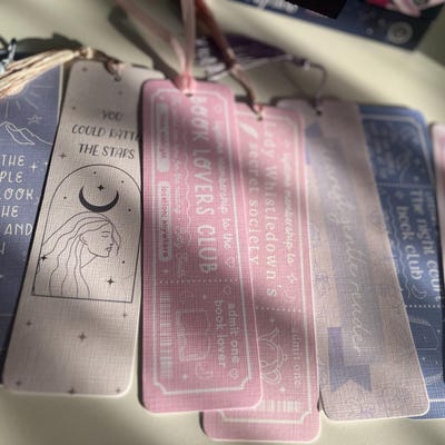 Night Court Book Club Bookmark A Court of Bookmark Fantasy Bookmark ...