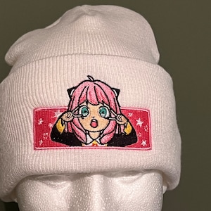 Premium Anime Embroidery Design, Anime Inspired Machine Embroidery ...
