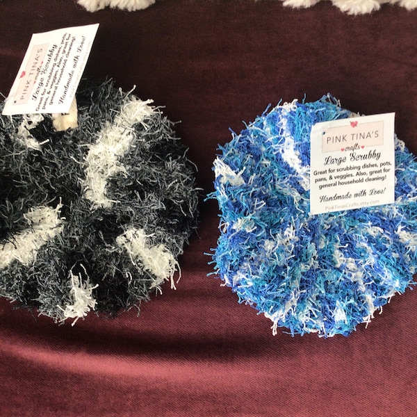 Large Dish Scrubby: Eco-friendly, Reusable, Durable - Etsy
