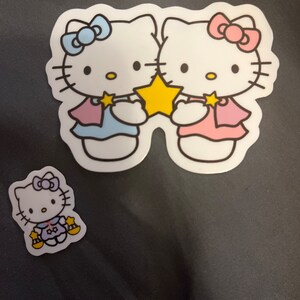 Hello Kitty Zodiac Sign Stickers - Etsy