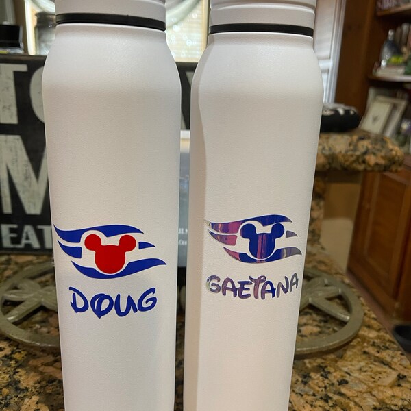 Vinyl Disney Car Decal Disney Cruise Line Glitter 3x7 Inches - Etsy