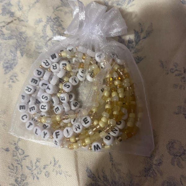 ERAS | UNHINGED Friendship Bracelets | Set of 10 Bracelets - Etsy