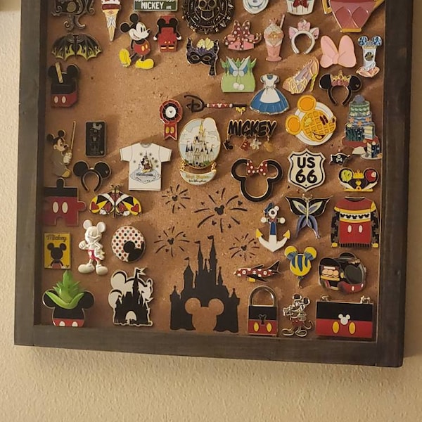 Disney Pin Collection Display Board- 100 Different Designs! - Etsy