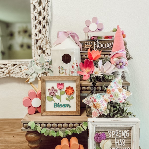 Wooden Flowers, Flowers, Spring Decor, Spring Flowers, Daisies, Spring ...