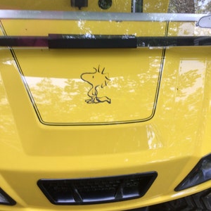 Woodstock Vinyl Decal, Snoopy Decal, Peanuts Decal, Charlie Brown ...