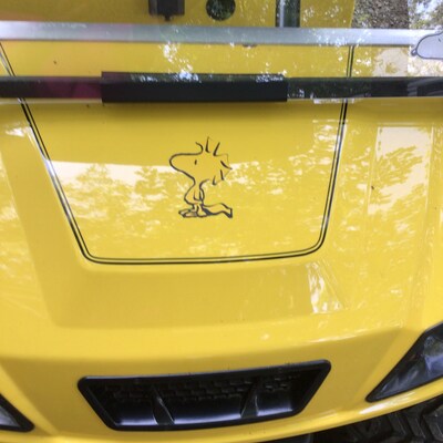 Woodstock Vinyl Decal, Snoopy Decal, Peanuts Decal, Charlie Brown ...