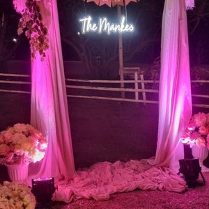 Neon Sign for Wedding Custom Wedding Reception LED Neon Sign for ...