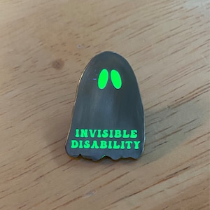 Invisible Disability Enamel Pin Accessibility the Future is Accessible ...