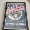 The Office Cafe Disco Poster Print- Vintage Style Advertising Poster ...