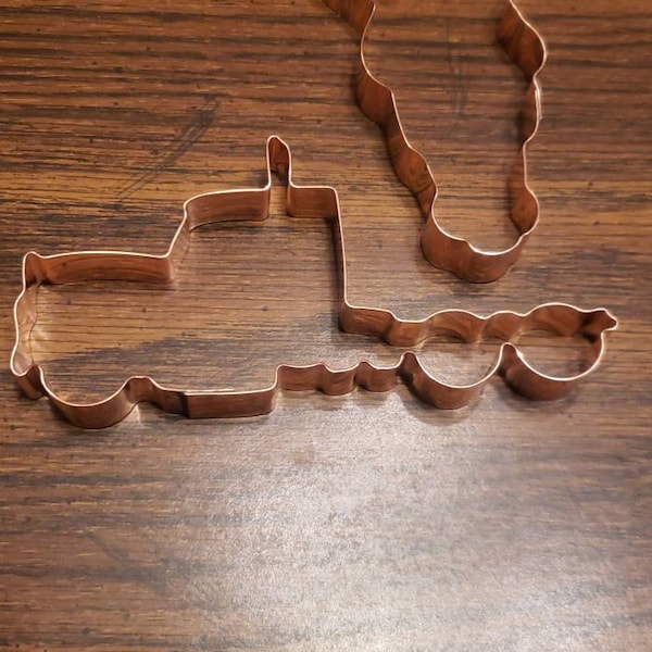 Semi Trailer Truck Copper Cookie Cutter, 3.25x6 Inches - Etsy