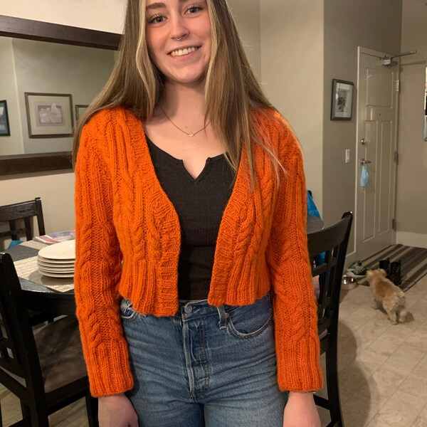 Novelty Mountain Landscape Knit Sweater, Vintage Woolrich Knit Wool ...