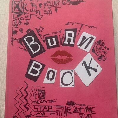 Burn Book Replica BLANK or MOVIE VERSION, 8.5x11, Matte Hardcover - Etsy
