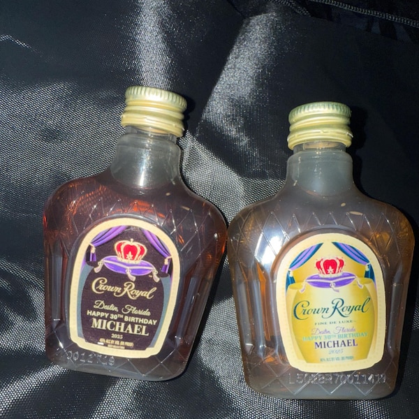 Mini Tito's Vodka Labels/50ml Tito Label/birthday Bottle Label/ Mini ...