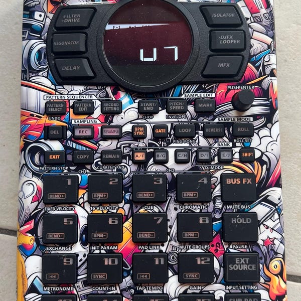 Custom Launchpad Mini MK3 Vinyl Skin Sticker / Precut Holes / Fully ...