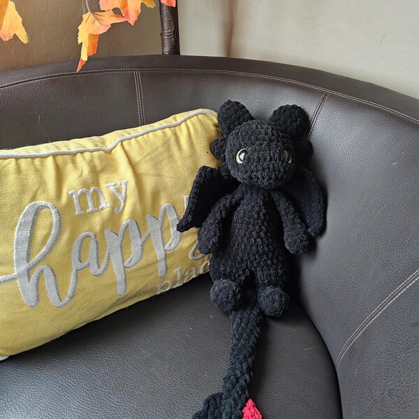 PLUSHIE Version - Nova the Fury Dragon PDF Crochet Pattern - Etsy