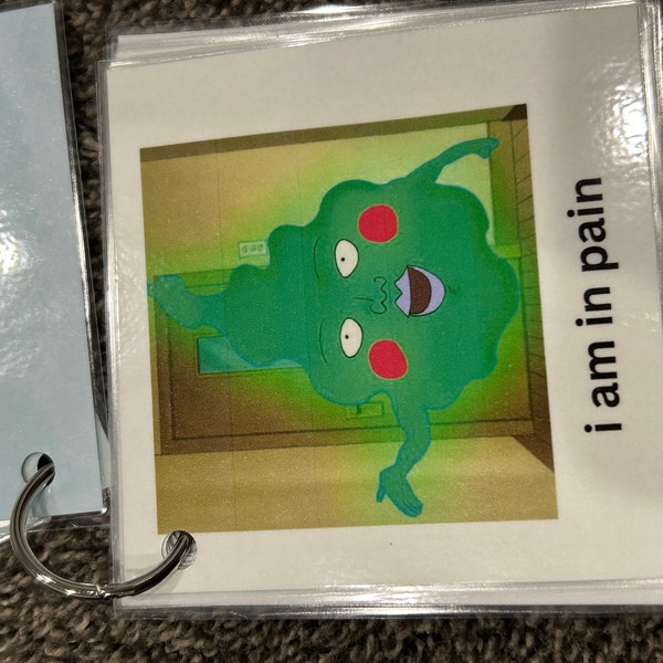 Custom Themed Set of Communication Cards (AAC, Nonverbal Aid, Autism ...