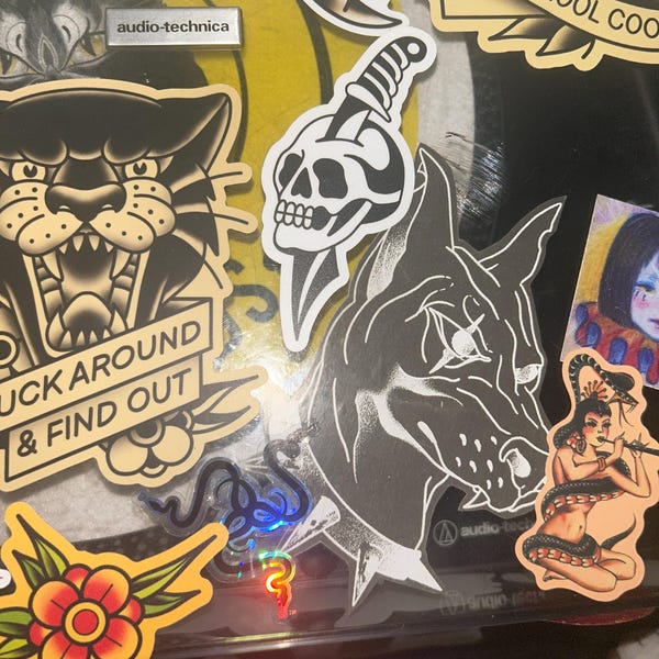 Kona Blue Laptop Sticker | UFO UAP Sticker | Waterproof Vinyl Sticker ...