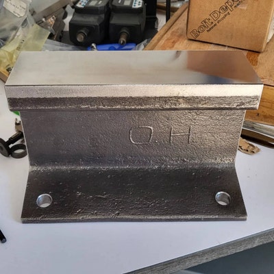 Knife Makers Anvil. With Mounting Holes and Overhang - Etsy