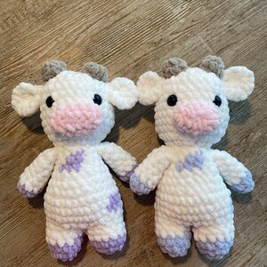 Mini Cow Crochet Pattern Cow Pattern Crochet Cow Low Sew Crochet ...