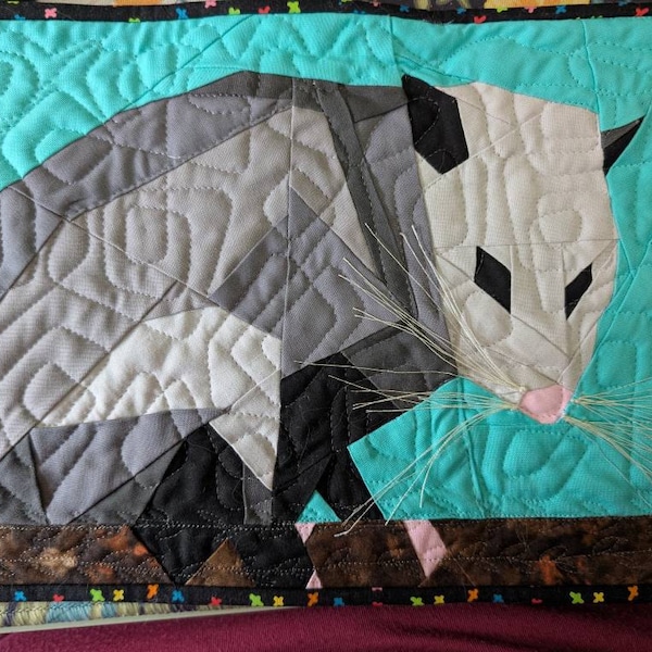 Elephant Fpp--animals of Strength--paper Piecing Quilt Block Pattern - Etsy