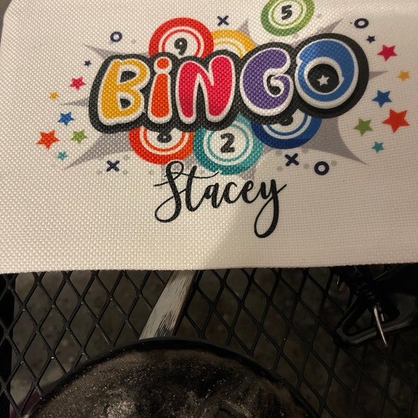 Personalized Bingo Bag, Lucky Bingo Bag, Personalized Bag, Bingo Bag ...
