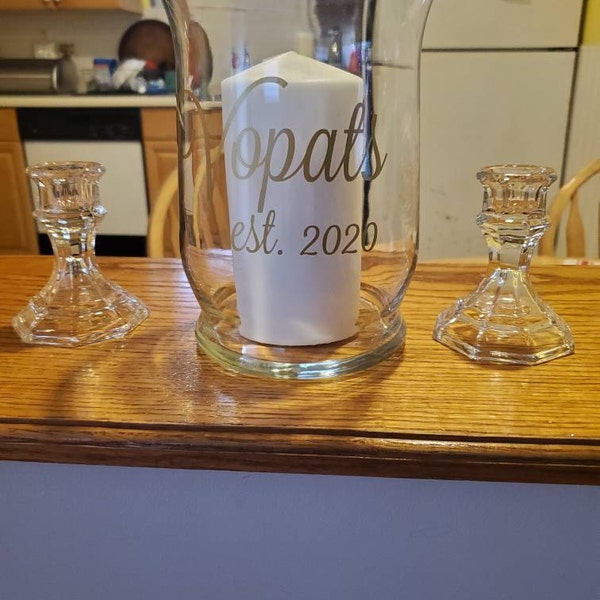 Unity Candle Holder Set Unity Ceremony Wedding Gift Union Ceremony ...