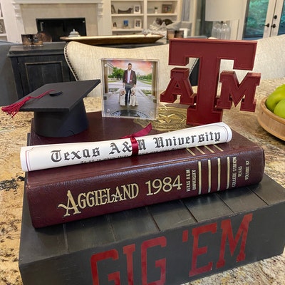 Baylor University BU Logo Block Letter Shelf Decor 3D - Etsy