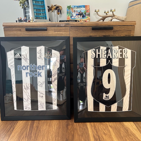 DIY Ready Made Football Shirt Frame for Your Adult Football Signed ...