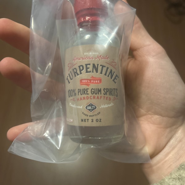 100% Pure Gum Spirits of Turpentine - American Made! NOT Imported ...
