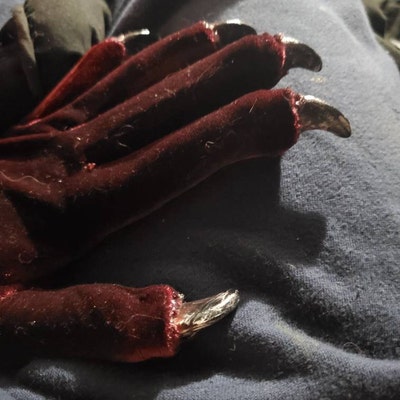 Small Cat Claws in White or Black, 1 Curved Feline Claws, Kitty Fursuit ...