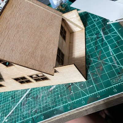 Village House 1 1:48 Scale - Etsy