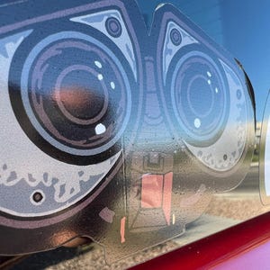 Bart Simpson Middle Finger Peeker Peeking Car Decals the Simpsons Pop ...