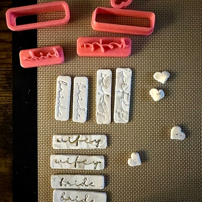 LOVE GNOME CUTTER // Pla Cutters, 3 Piece Set, Pla Filament, Valentines ...