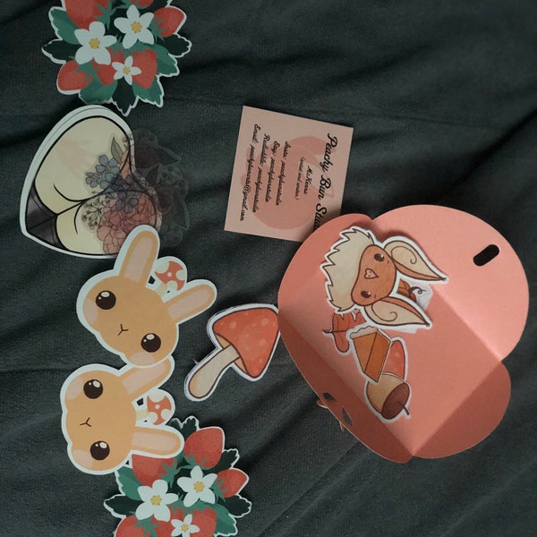 Cottagecore Mail Stamp Sticker Sheet - Etsy