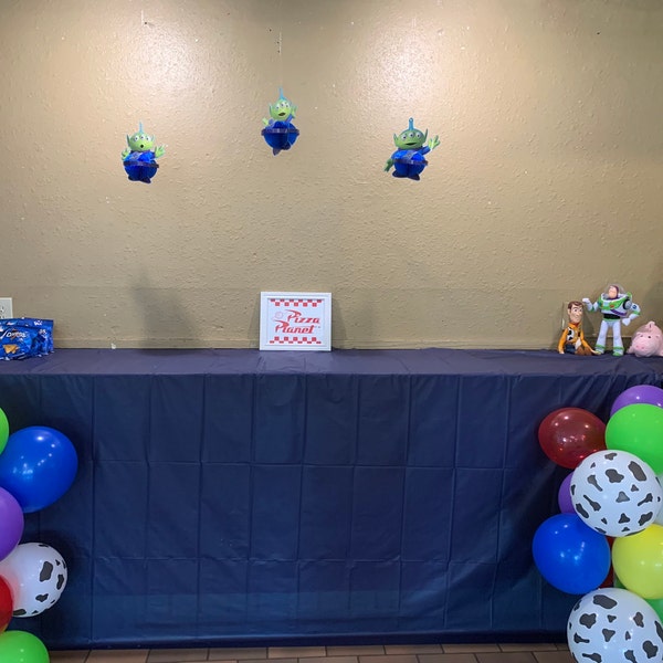 Pizza Planet Sign for Birthday Party Digital Download Kit - Three Pizza ...