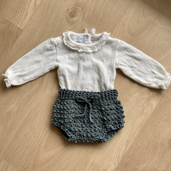 Crochet Pattern Baby Bloomers - Newborn to 24 Months - Etsy