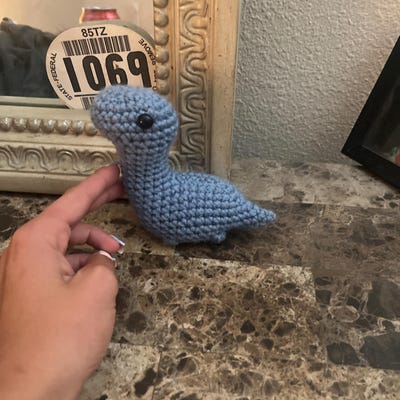 Dinosaur Jurassic World No Sew Crochet Pattern, No Sew Amigurumi ...