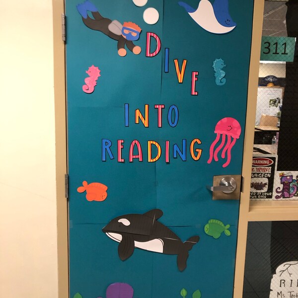 Ocean - Under the Sea - Back to School Bulletin Board - Etsy